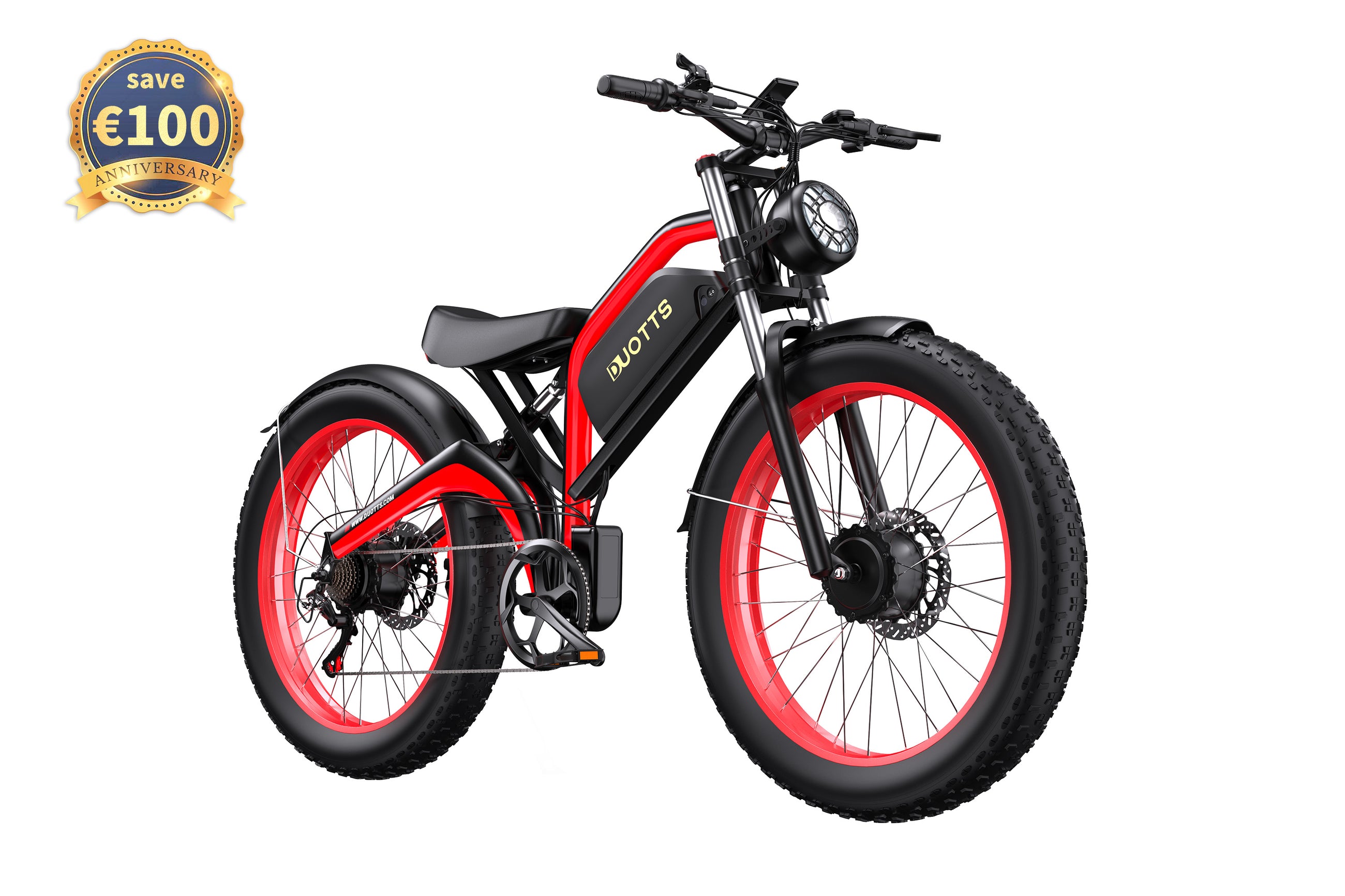Duotts | Electric Bike With Throttle